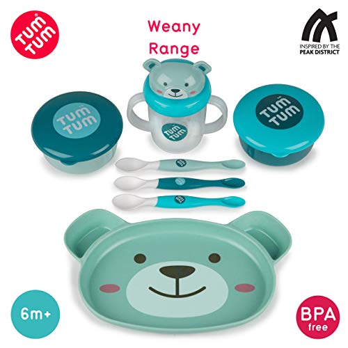 TUM TUM Tippy Up Free Flow Sippy Cup (No Valve), Sippy Cup for Toddlers, 200ml, BPA Free (Boris Bear)