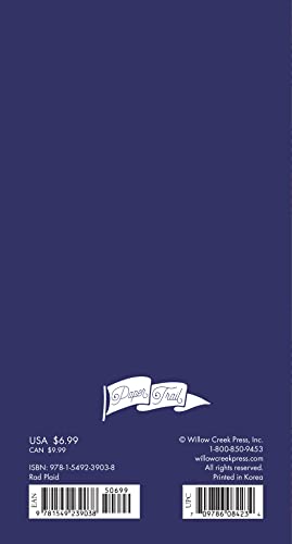 Willow Creek Press Rad Plaid 2-Year January 2024 - December 2025 Monthly Pocket Planner (3.5" x 6.5")