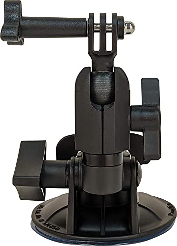 Panavise ActionGrip 13120 Single Knuckle Suction Cup Camera Mount (Matte Black)