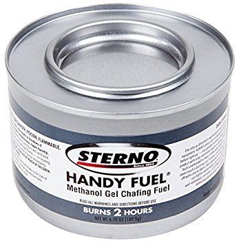 Sterno Products 20102 2 Hour Handy Fuel Methanol Gel Chafing Fuel 6.7oz 2/Pack