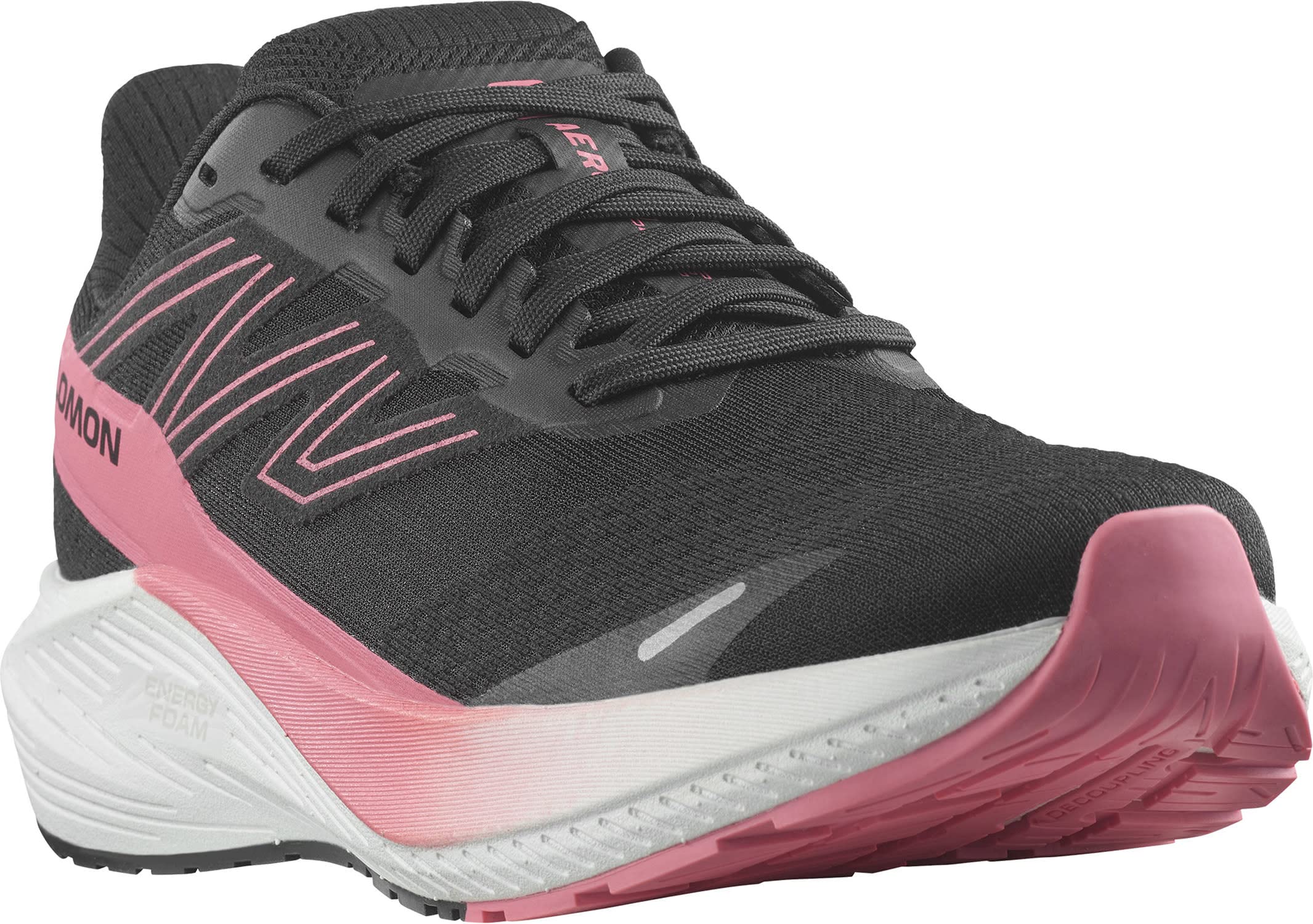 Salomon L472085008 AERO Blaze W Black/White/Tea Rose 8 Women's