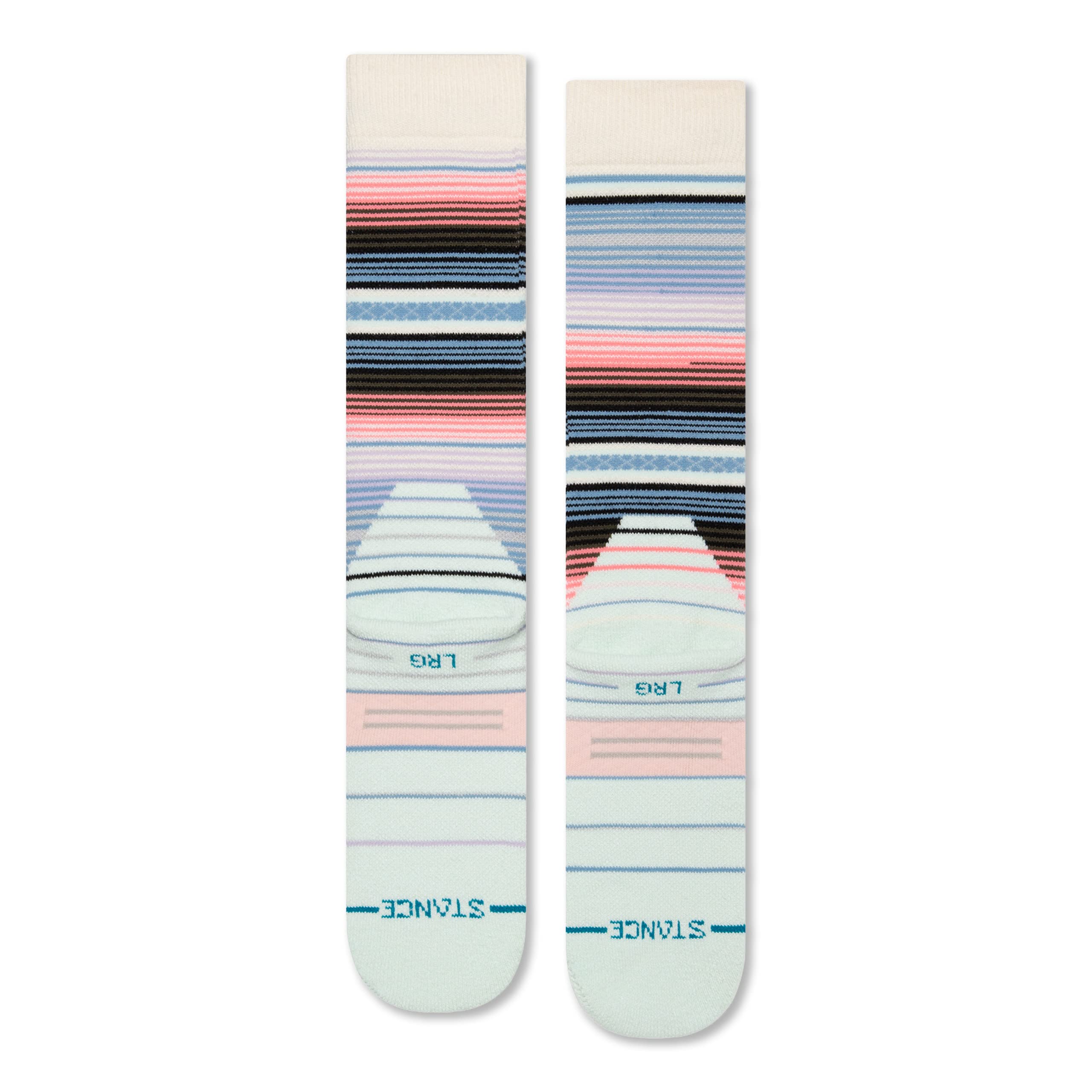 Stance Curren Snow OTC Socks (Large, Natural)