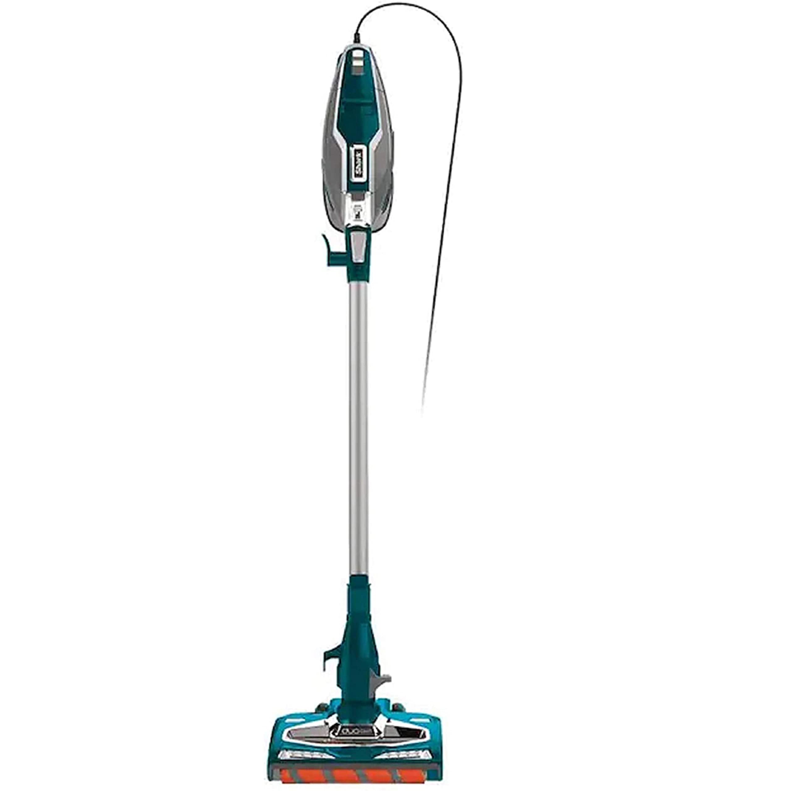 Shark Rocket DuoClean Ultra-Light Corded Bagless Carpet and Hard Floor with Hand Vacuum, Blue (Renewed), Green (Renewed)