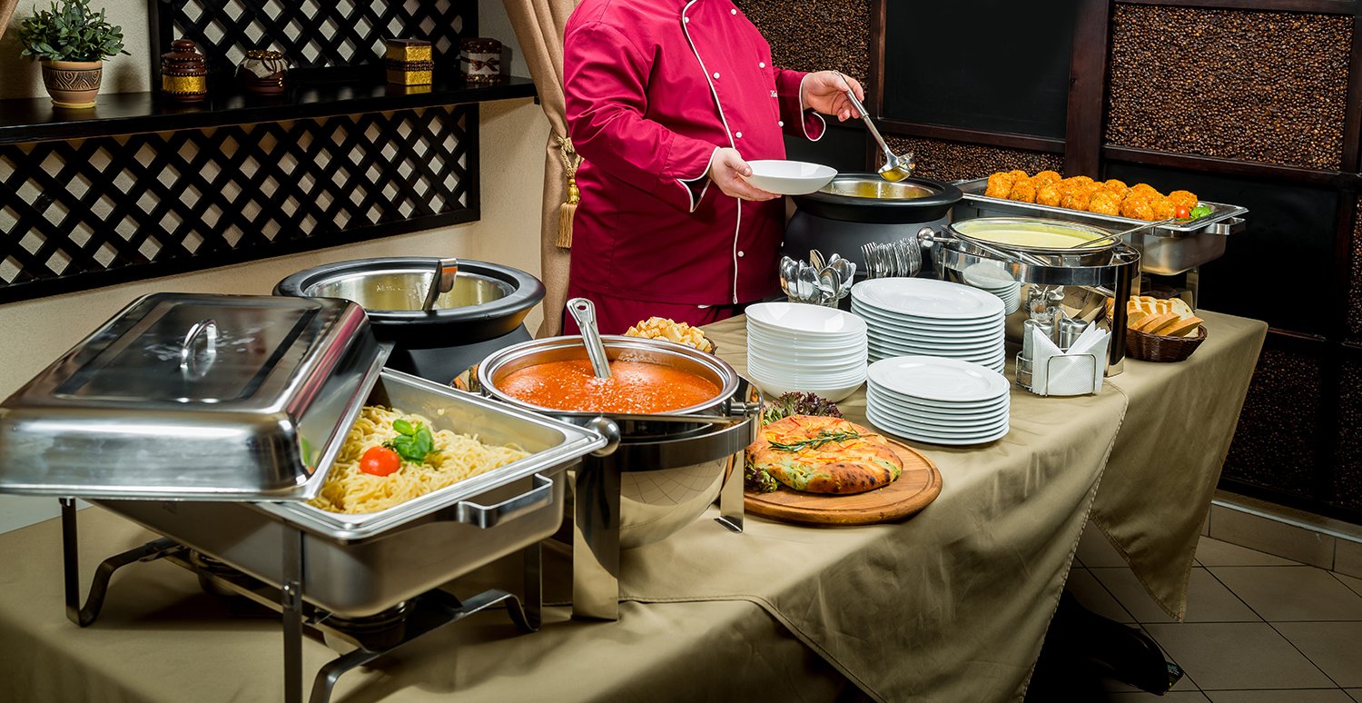 Tiger Chef Chafing Dish Buffet Set - 6 Quart Food Warmer Stainless Steel - Round Roll Top Chafer - Chafing Dish Set with Serving Tong and 2 Chafing Dish Fuel Gels