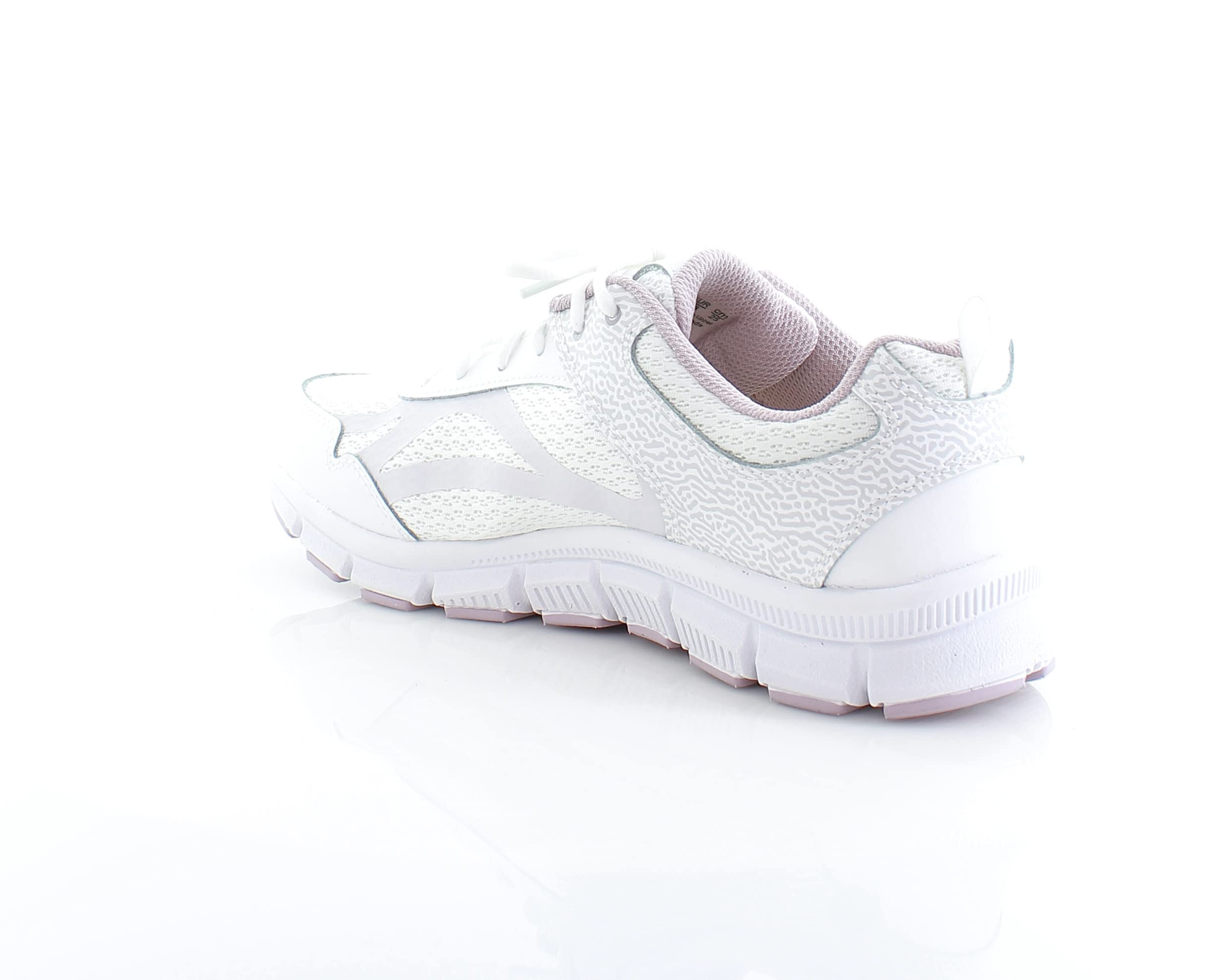 Ryka Womens Harlee Lace Up Athletic and Training Shoes White 8 Wide (C,D,W)