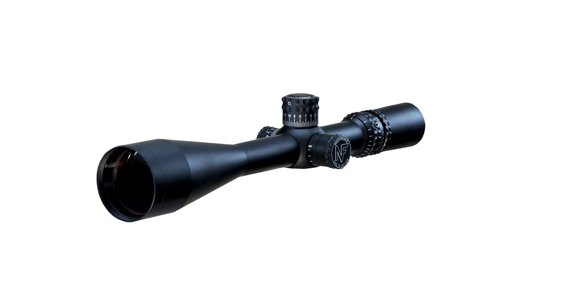 NIGHTFORCE NXS 8-32x56mm F2 30mm Tube Black Hunting Gun Scope - ZeroStop Parallax Adjustable Second Focal Plane Long-Range Shooting Scope Moar-T Reticle (C509)