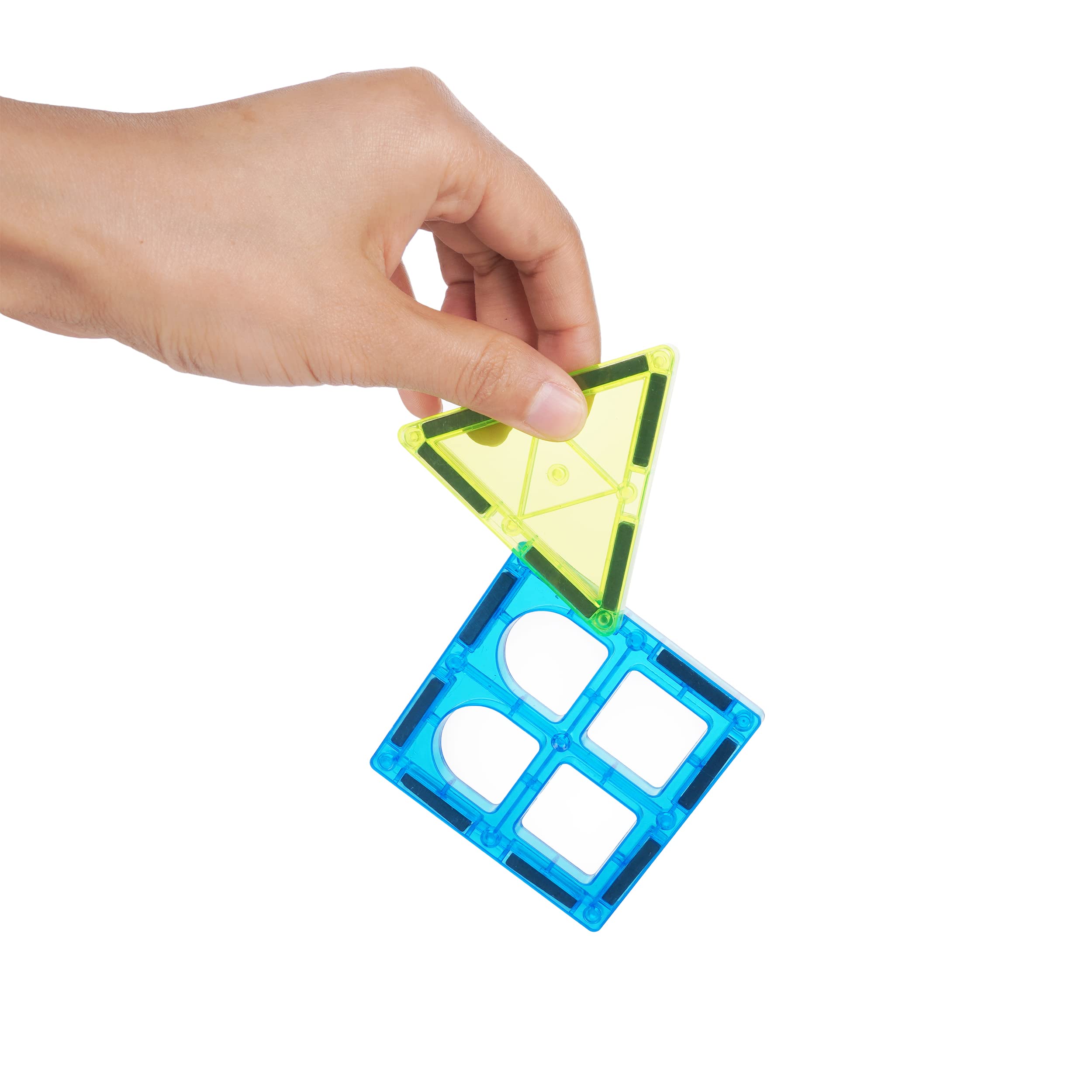 Yianess Large Magnetic Tiles Toys for Kids Toddler Learning Building Blocks Educational