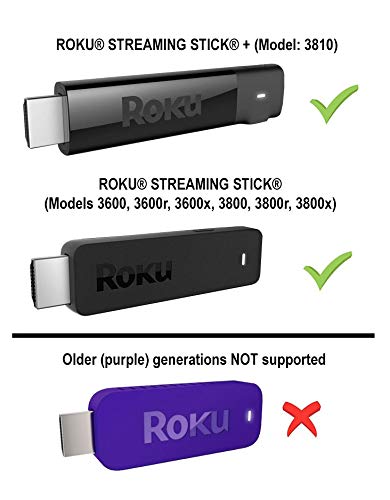 OEM Replacement RC-AL2 for Roku Stick Remote Control RCAL2 Roku Remote - RF with VOICE - Works with Roku Streaming Stick Remote HDMI Version for Roku Streaming Stick (HDMI Version)