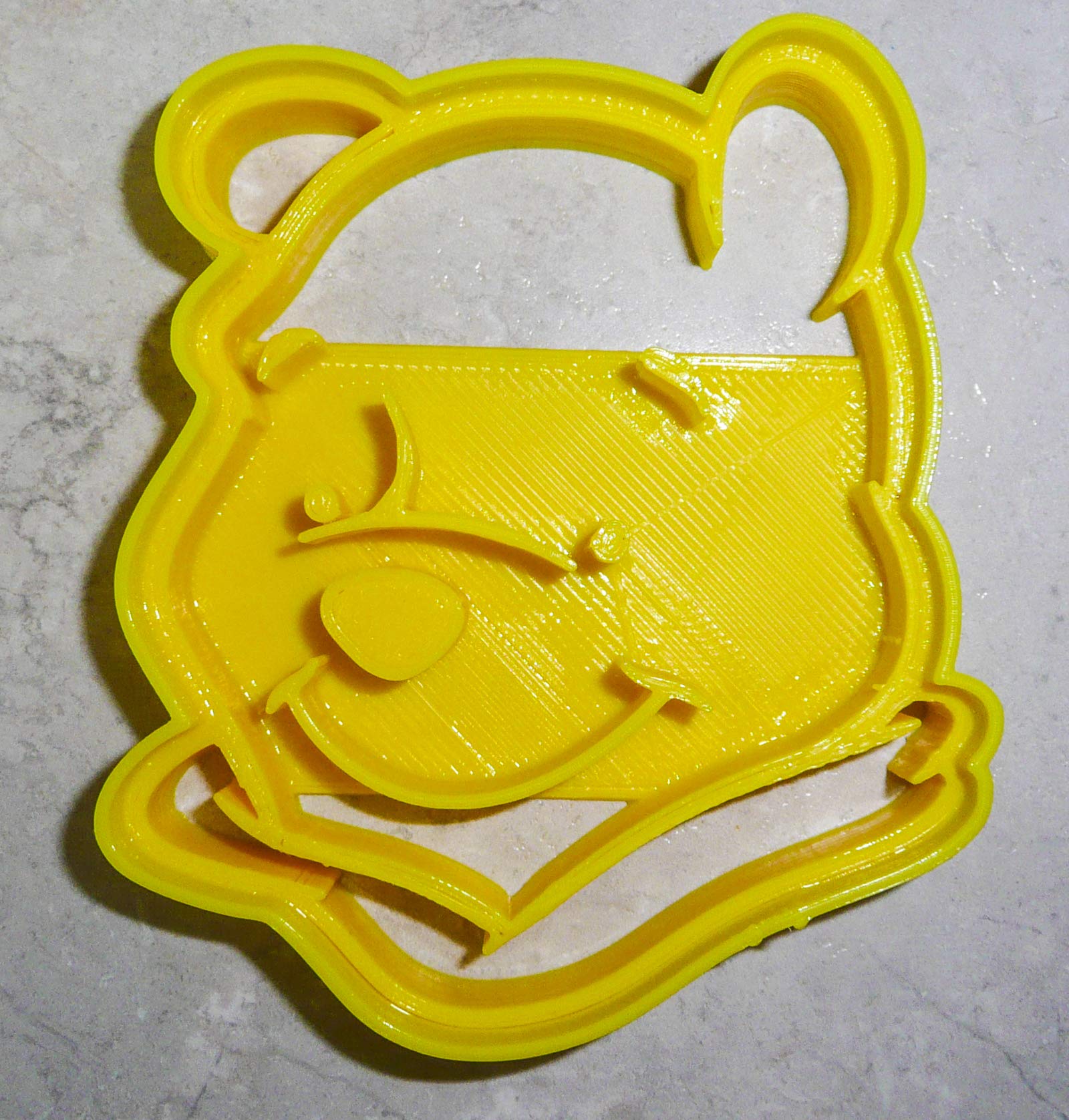 WINNIE THE POOH FACE CARTOON BOOK CHARACTER DETAILED COOKIE CUTTER MADE IN THE USA PR455