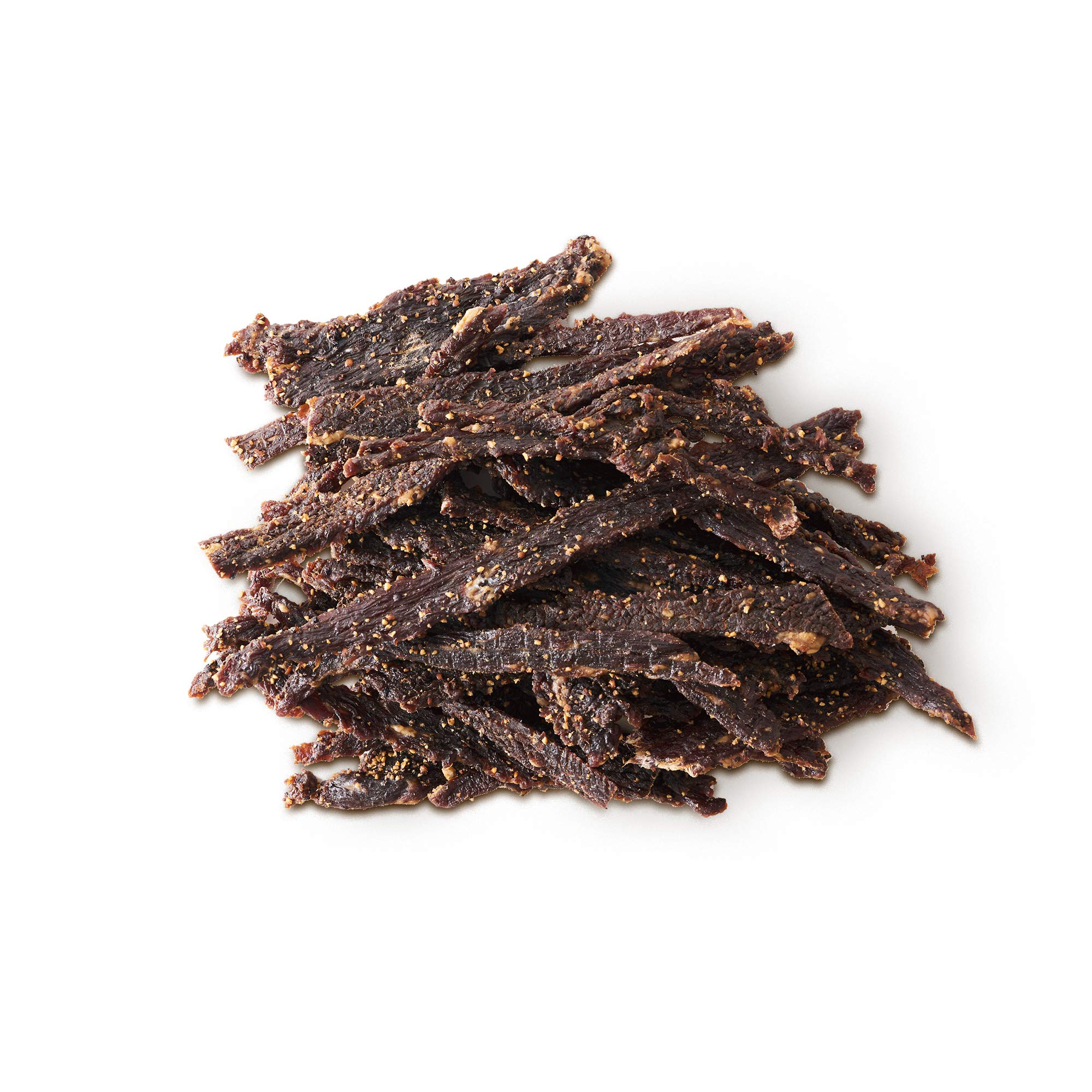 People's Choice Beef Jerky - Tasting Kitchen - Cowboy Peppered Beef Jerky - Camping Food, Backpacking Snacks, Road Trip Snacks - High Protein Low Sodium Healthy Snacks - 1 Pound, 16 oz - 1 Bag