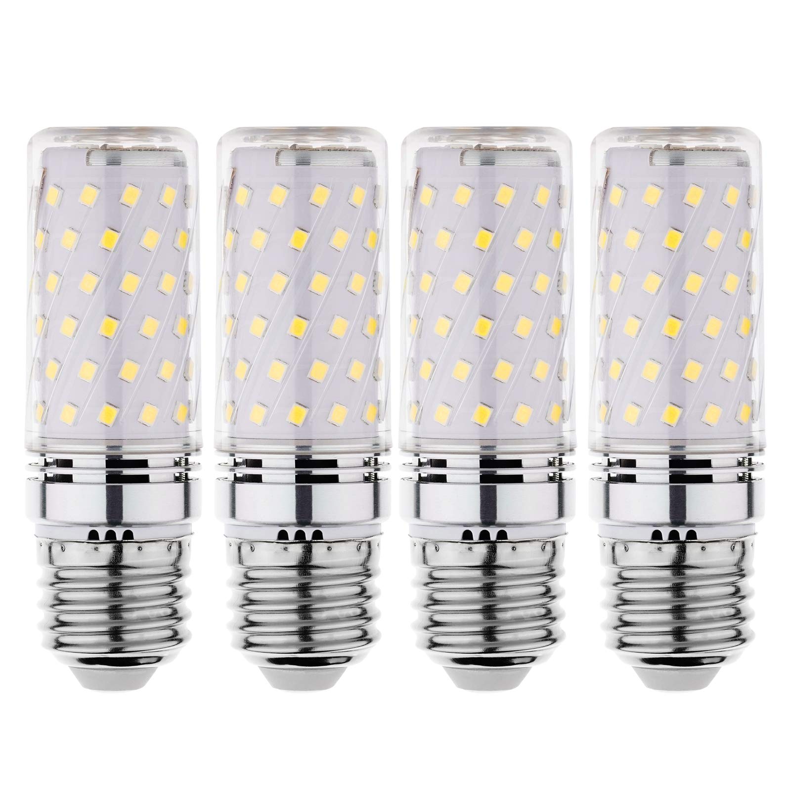 RAYHOO LED Light Bulbs Incandescent 80-100 Watts Equivalent, Standard Medium E26 Base,1000Lumens Non-Dimmable,4 Pack (White 6000K)