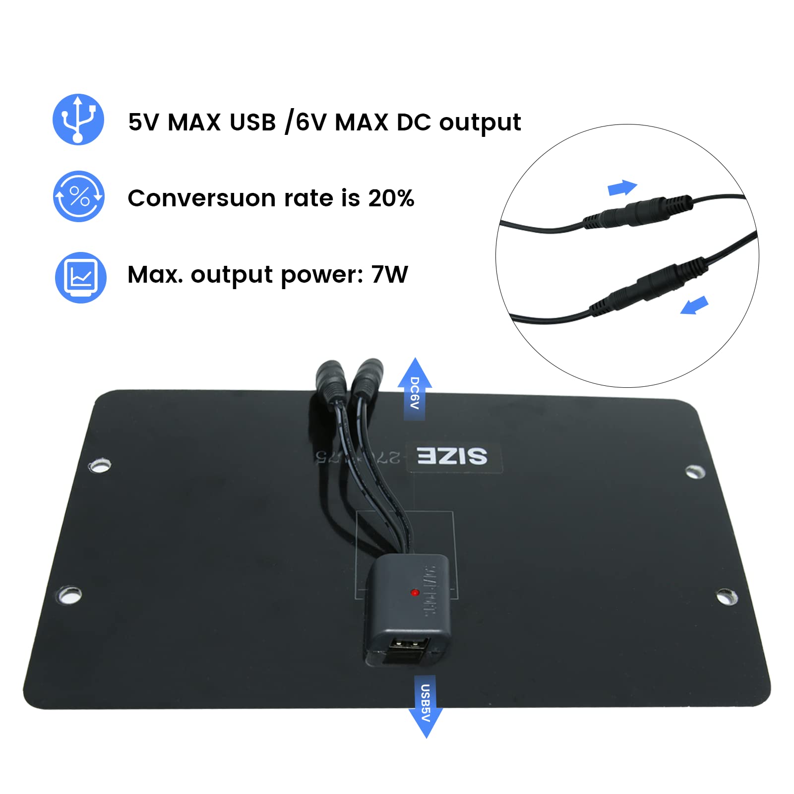 Solar Panel Fan Kit, JINHOMSOLAR 10W Dual Fan with 6.5Ft/1.9 m Cable for Small Chicken Coops, Greenhouses, Doghouses,Sheds,Pet Houses, Window Exhaust