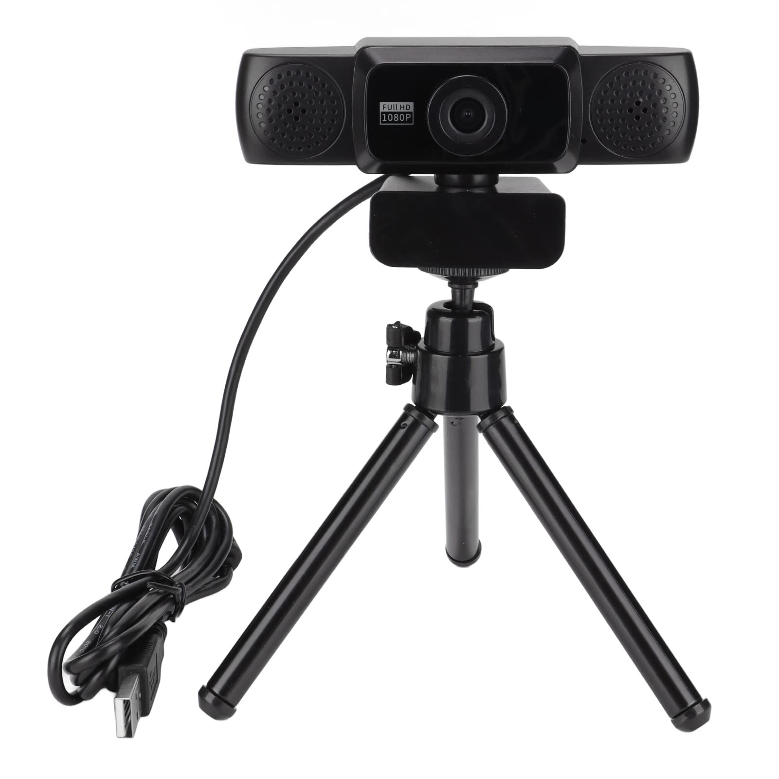 youyeetoo 1080P Webcam 95 Degree Webcam View Plug and Play Multifunction Full HD Video Webcam for Recording, Calls, Meetings