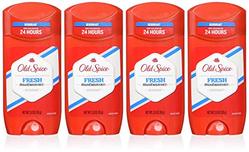 Old Spice Fresh High Endurance Deodorant, 3 Ounce (Pack of 4)