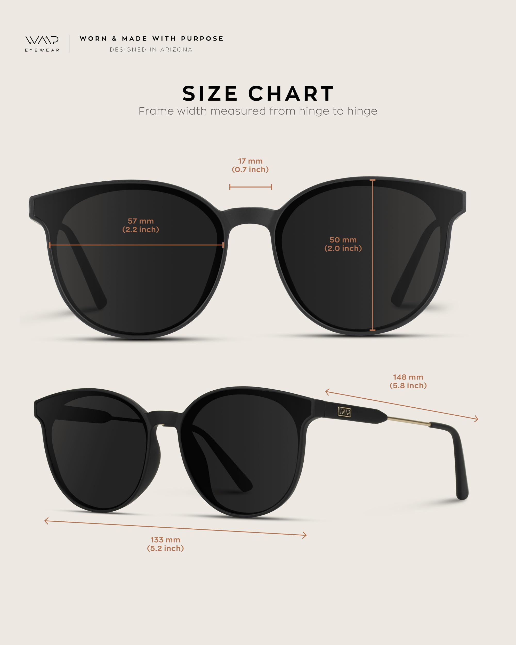WearMe Pro - Women Round Fashion Modern Sunglasses (Tortoise Frame/Mirror Purple Lens)
