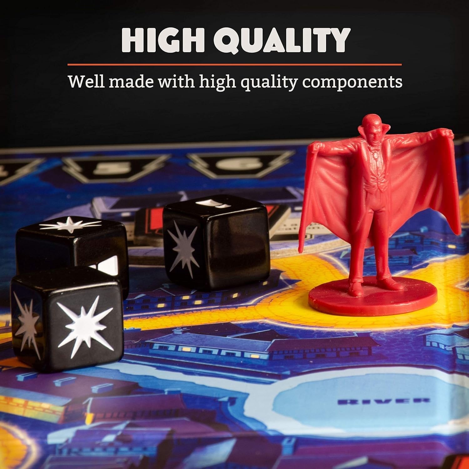 Ravensburger Horrified: Universal Monsters Strategy Board Game | Age 10 & Up | Co-Operative Gameplay | Unique Monster Challenges | Perfect for Family Game Night