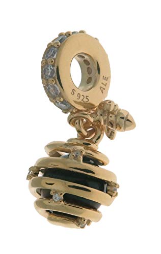 Pandora Sweet As Honey Charm, Shine, Tiger Eye & Clear CZ