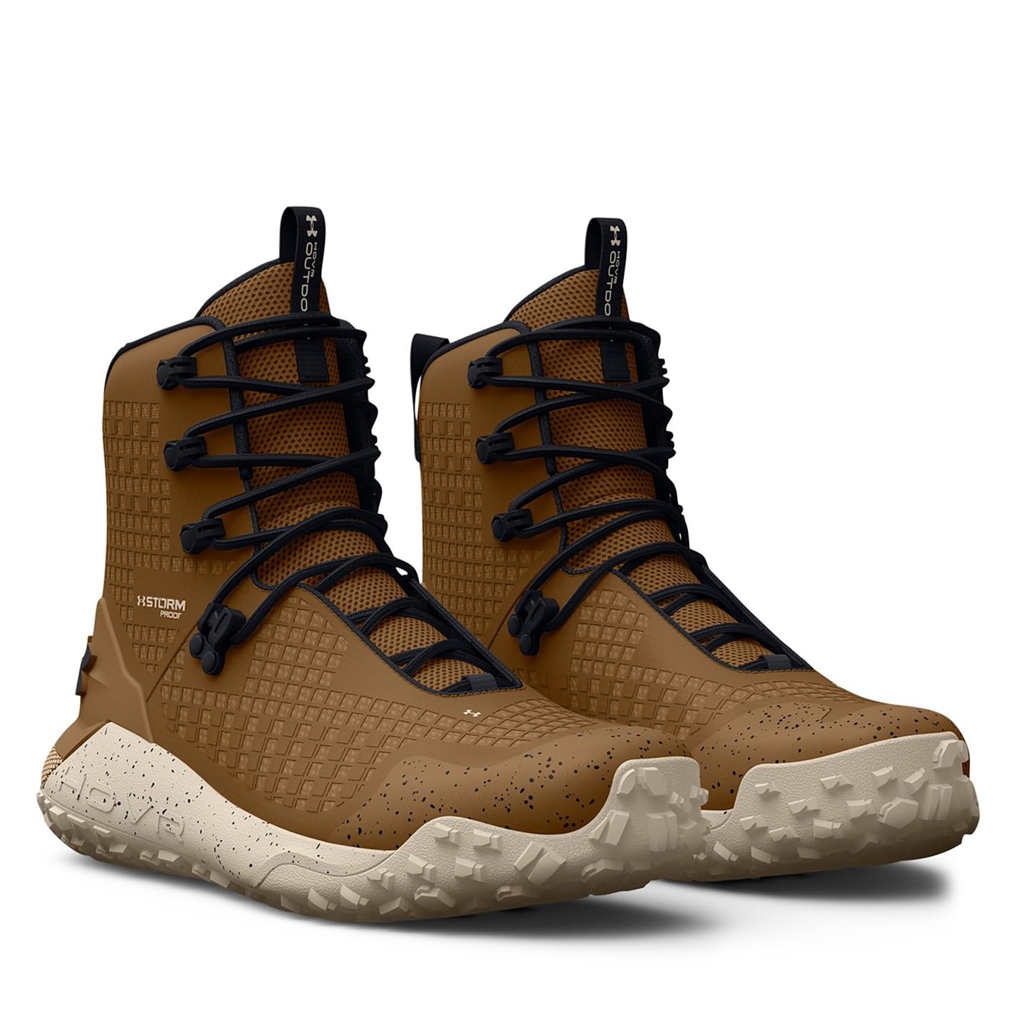 Under Armour HOVR Dawn WP 2.0 Hiking Boot - Men's Utility Light Brown/Utility Light Brown, 8.0