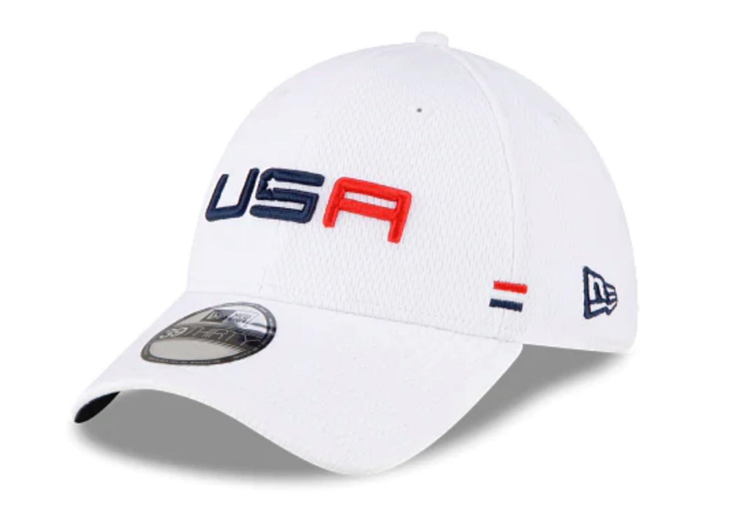 New Era New Men's White 2023 Ryder Cup Practice Rounds 39THIRTY Fitted L/XL Hat
