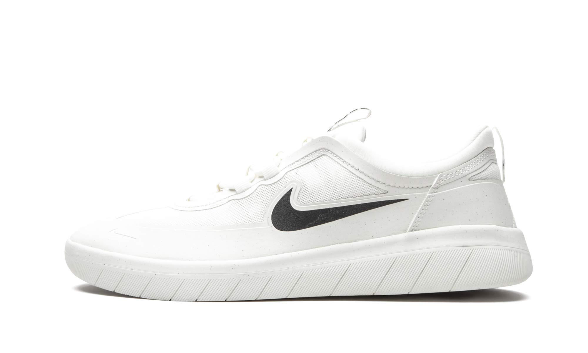 Nike Men's SB Nyjah Free 2.0 Sneaker, Summit White/Summit White/Blac, 8