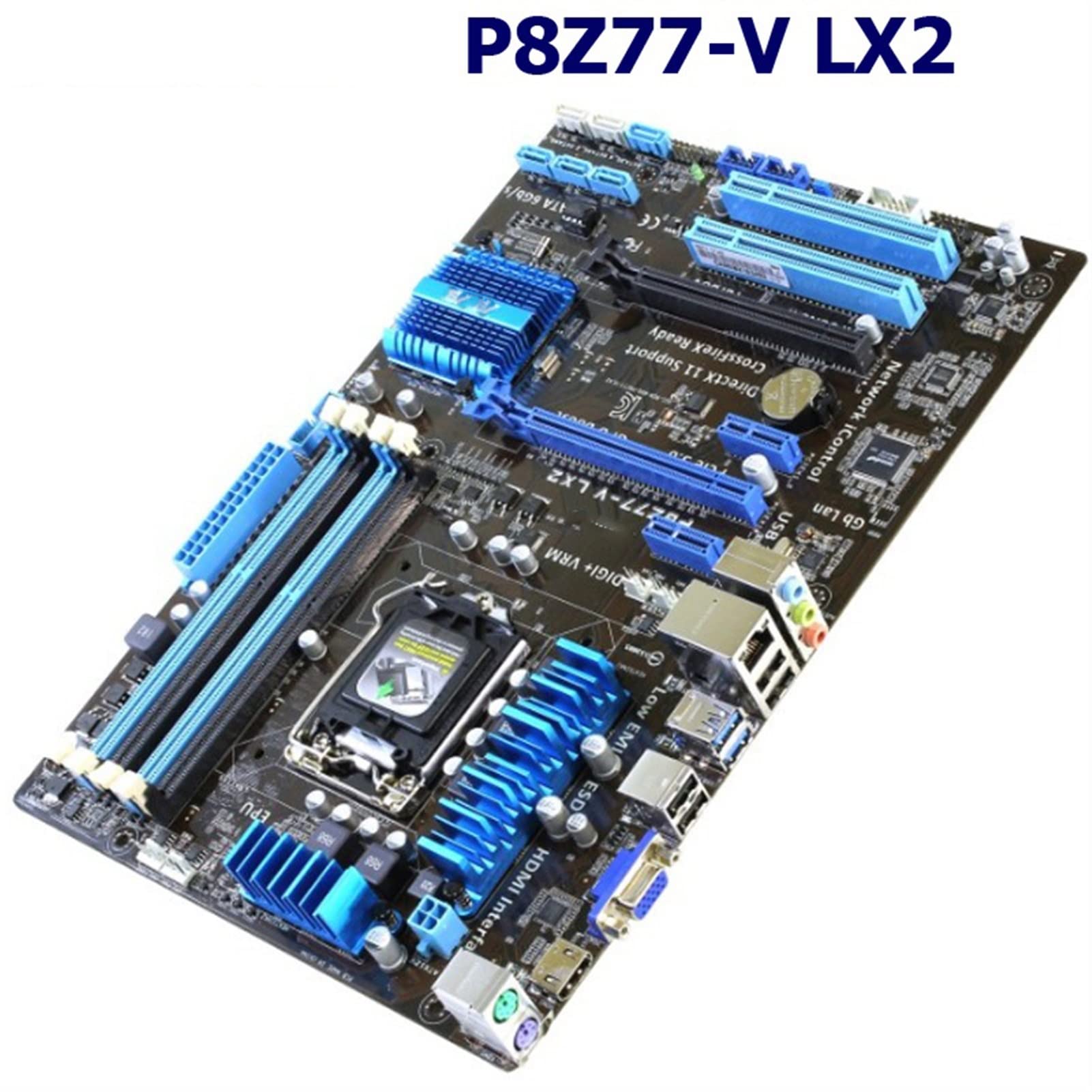 WEPL Computer motherboards LGA 1155 DDR3 Fit for ASUS P8Z77-V LX2 Orginal Desktop Motherboard Intel Z77 CPU Corei7/i5/i3 32GB PCI-E 3.0 USB3.0 DDR3 Mainboard