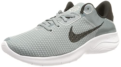 NIKE Men's Sneaker, Football Grey Bright Crimson Black White, 10.5