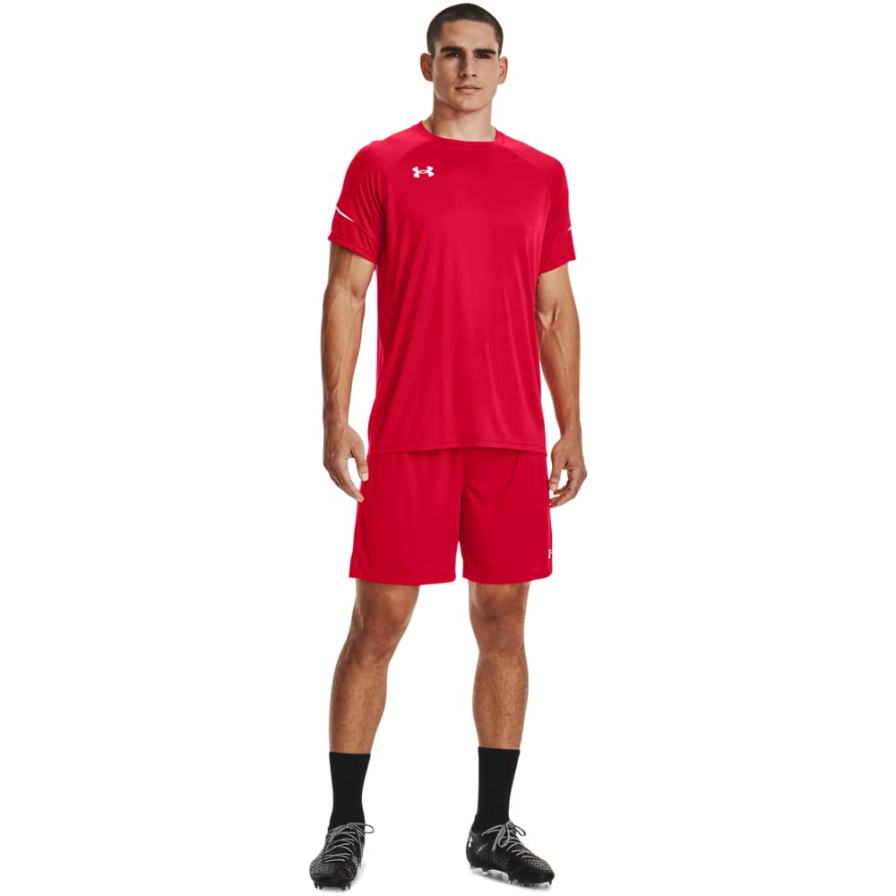 Under Armour Men's Golazo 3.0 Shorts, Red (600)/White, Medium