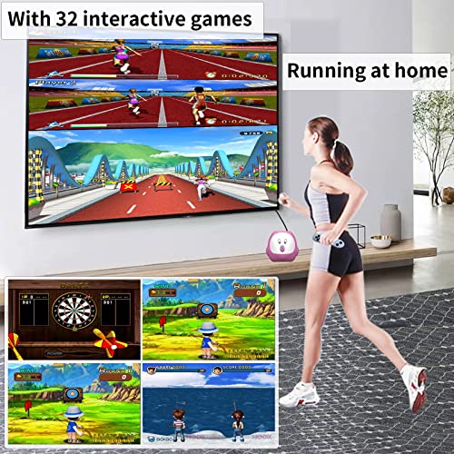 YRPRSODF Game Console for Kids & Adults, Electronic HD Video Game System with 100+ Games, 17 Camera AR Games, 2 Motion Sensor Game Controllers,PC TV Plug and Play, Toy Gift for Boys & Girls Age 3+