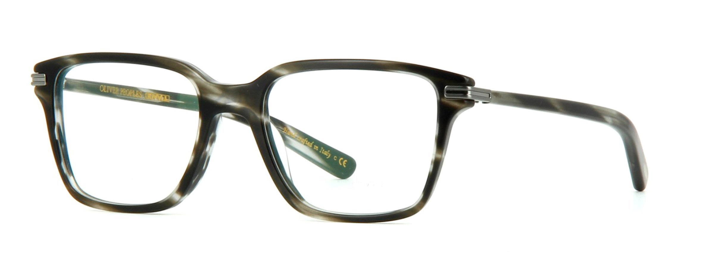 Oliver Peoples OV5270U - 1452 Stone Eyeglasses Semi-Matte Ebonywood 51mm