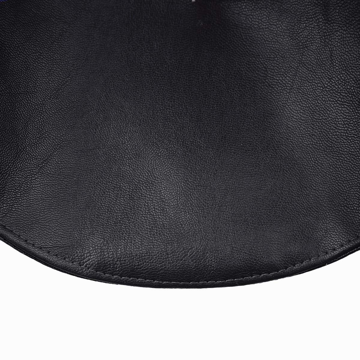 Samtree Classic PU Leather French Beret Hat for Women, Adjustable Solid Color Artist Painter Cap Black