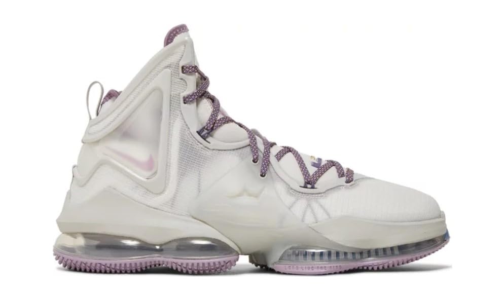 Nike Mens Lebron 19 Phantom/Canyon Purple CZ0203-004 14