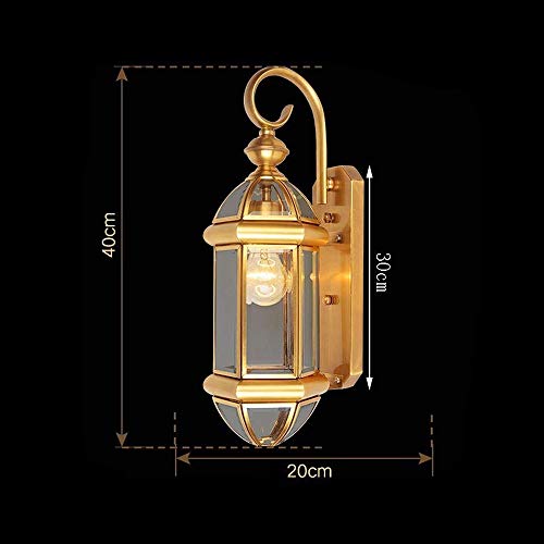SMLZV Retro Wall Mount Lamp Home Kitchen Cafe Outdoor Wall Lamp,Home Retro Garden Lamp