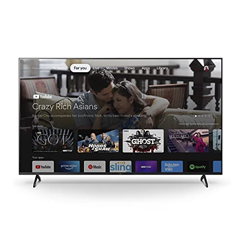 Sony X85J 55 Inch TV: 4K Ultra HD LED Smart Google TV with Native 120HZ Refresh Rate, Dolby Vision HDR and Alexa Compatibility KD55X85J- 2021 Model,Black