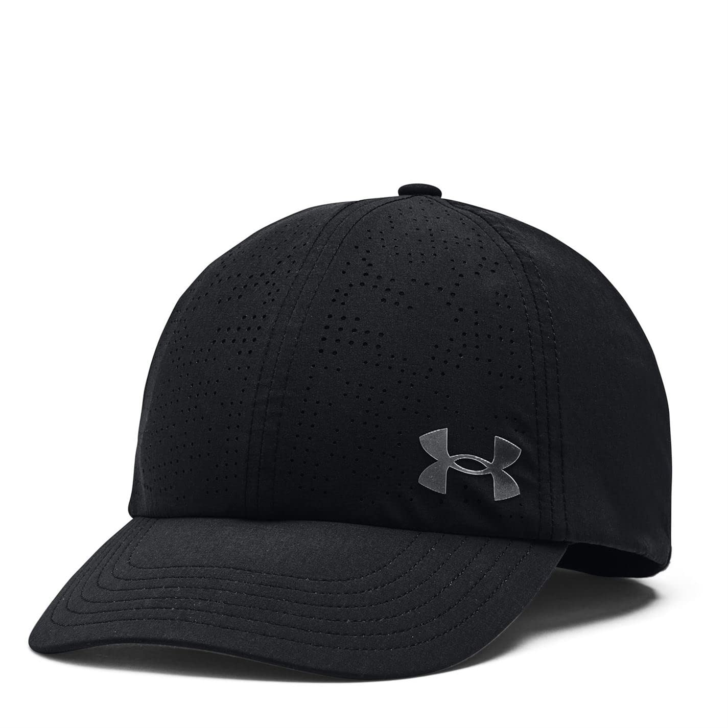 Under Armour Women's Iso-chill Breathe Adjustible Hat, Black (001)/Beta, One Size Fits Most
