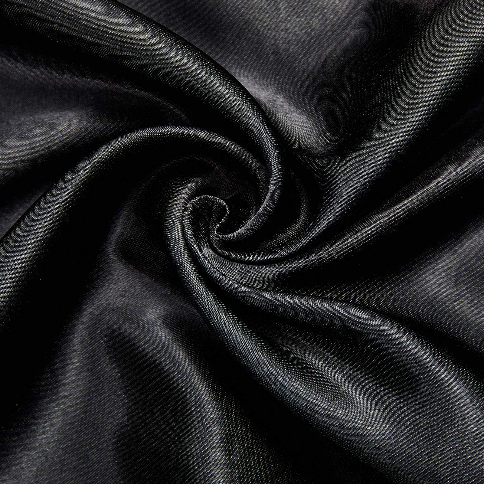 SATINIOR 35 Inch Silk Head Scarf 2 Pcs Large Square Neck Scarf Sleeping Hair Wrapping Satin Scarf for Women