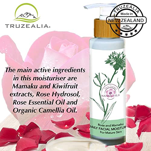 Rose & Mamaku Daily Facial Moisturizer For Mature Dry Skin 4 fl. oz.