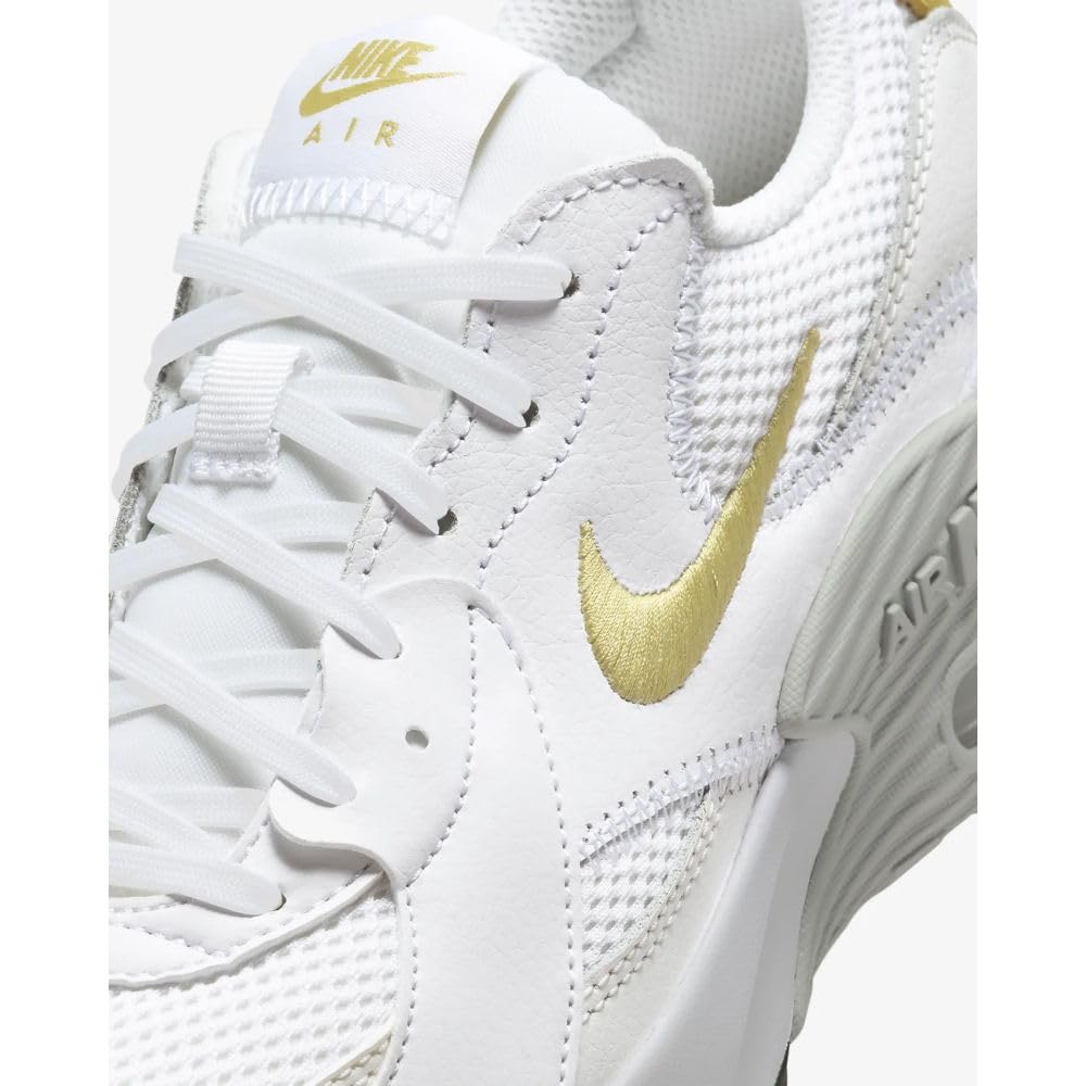 Nike Men's Air Max Excee 115, White/Dark Royal Blue/Lemon Venom/Black, 13 M US