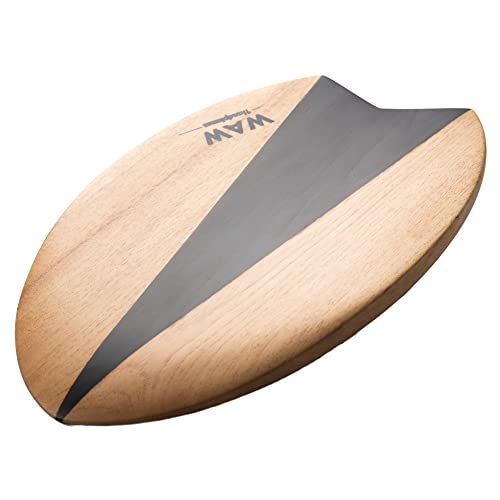 WAW TimberFish Bodysurfing Handplane, Handboard, Body Surf Plane, Hand Surfer, Hand Paddle, Sustainable Timber