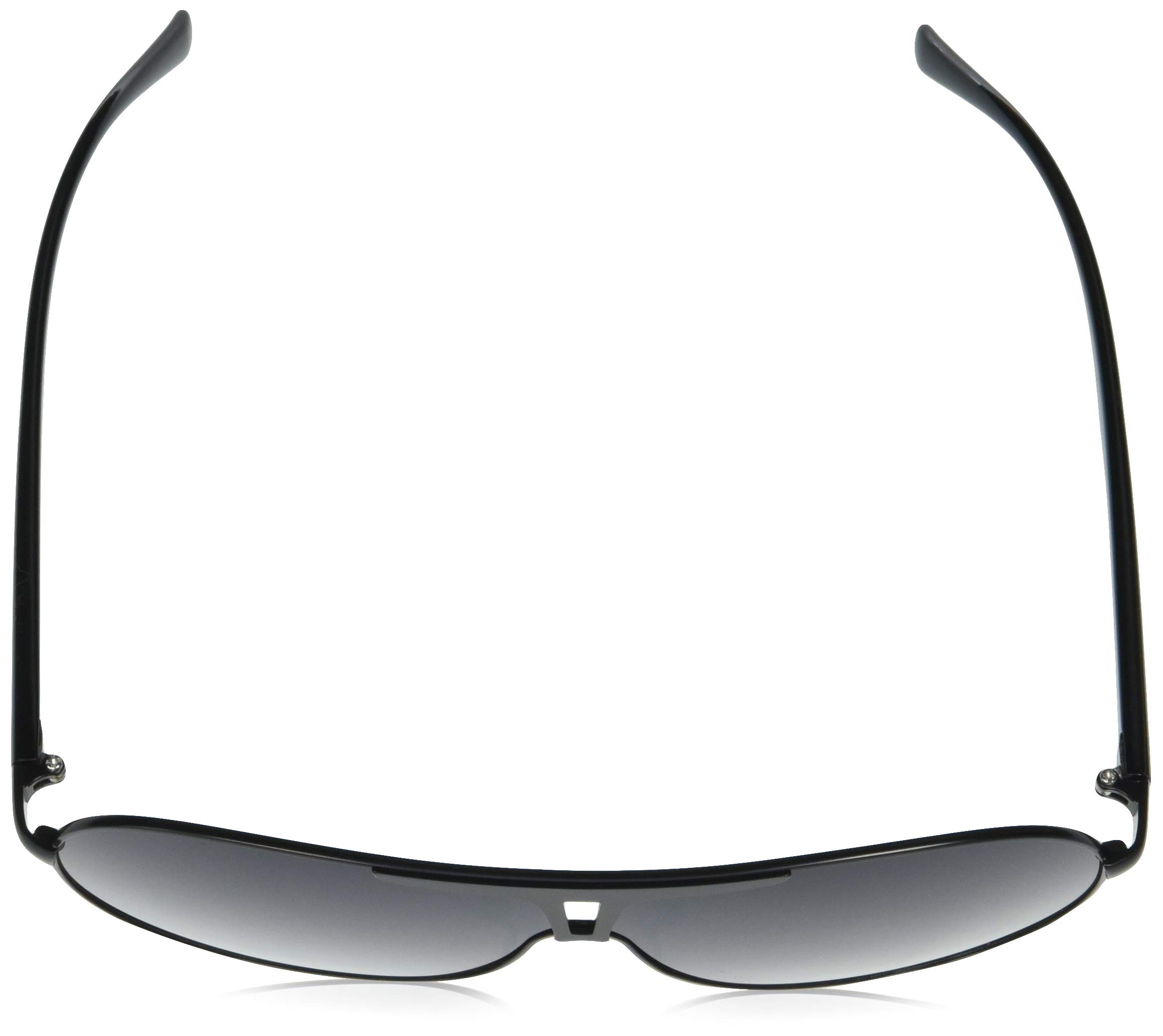 SOUTHPOLE 5036SP Shield UV Protective Metal Aviator Pilot Sunglasses. Cool Gifts for Men, 142 mm, Matte Black
