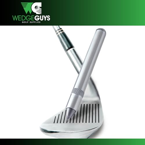 nU Groove Sharpener - Golf Club Groove Sharpener, Re-Grooving Tool and Golf Groove Cleaner - Generate Optimal Backspin & Restore Your Old Irons - PGA Recommended Golf Groove Sharpening Tool