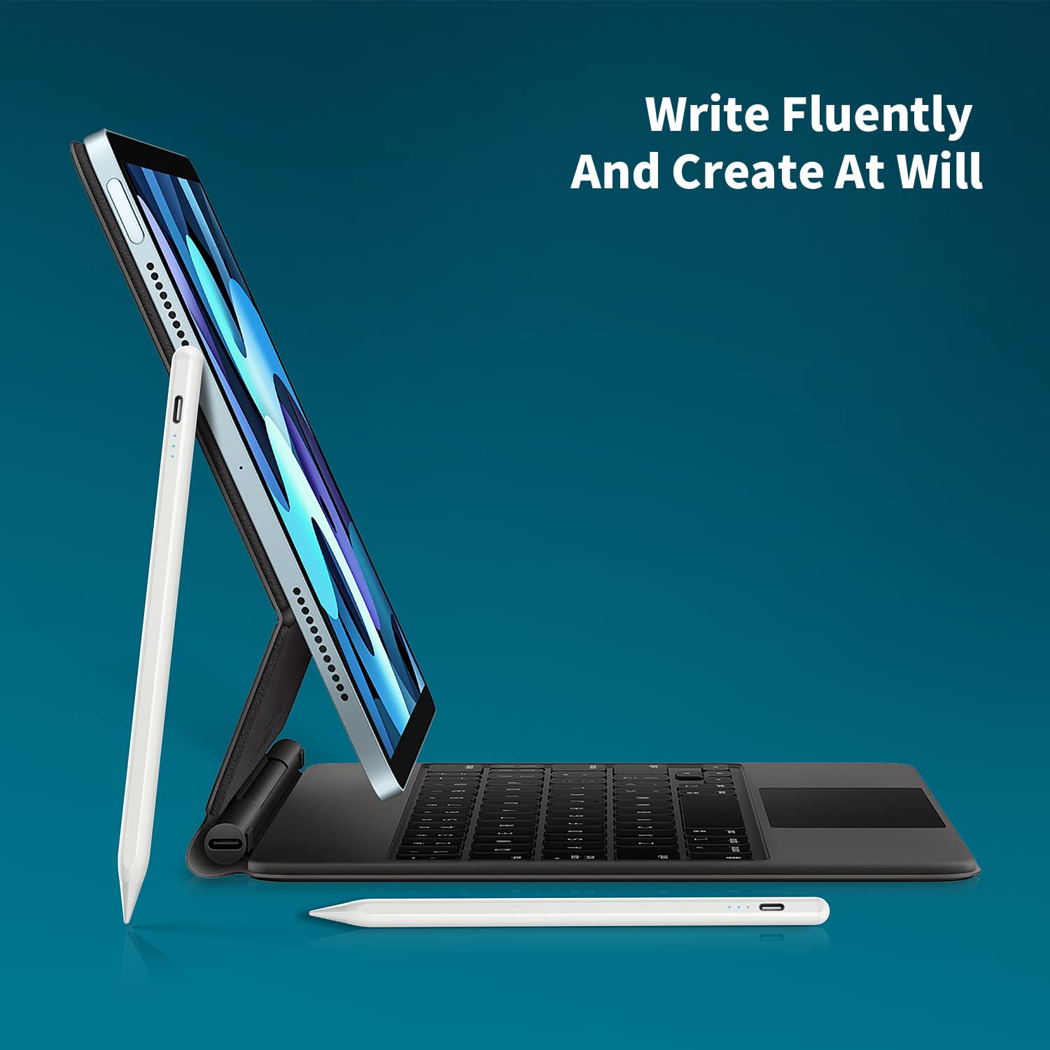 Stylus Pen for iPad, Compatible with Apple Pencil 2nd Generation, iPad Pro 11-inch, iPad Pro 12.9-inch, iPad 6th/7th/8th/9th/10th, iPad Mini 5th/6th, iPad Air 3rd/4th/5th Generation