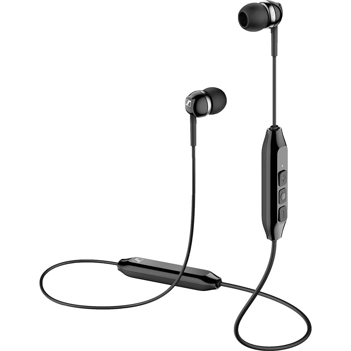 Sennheiser CX 150BT Bluetooth 5.0 Wireless Headphone - 10-Hour Battery Life, USB-C Fast Charging, Two Device Connectivity - Black (CX 150BT Black)