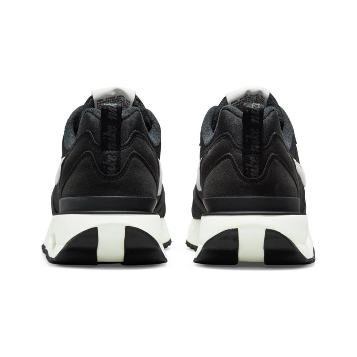 Nike Women's Air Max Dawn Running Shoes, Black/Summit White, 8 M US