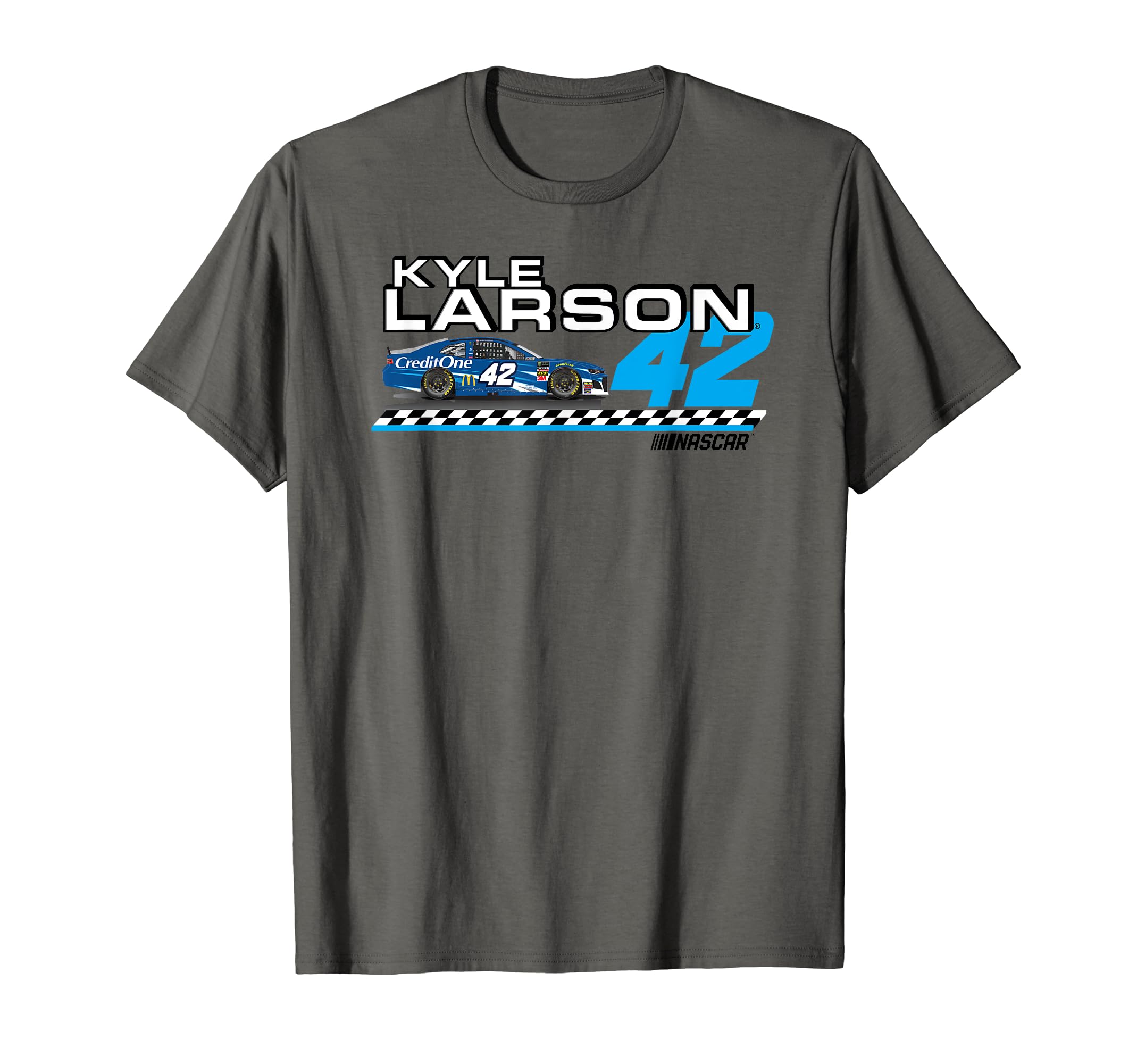 NASCAR - Kyle Larson - Carbon Fiber T-Shirt