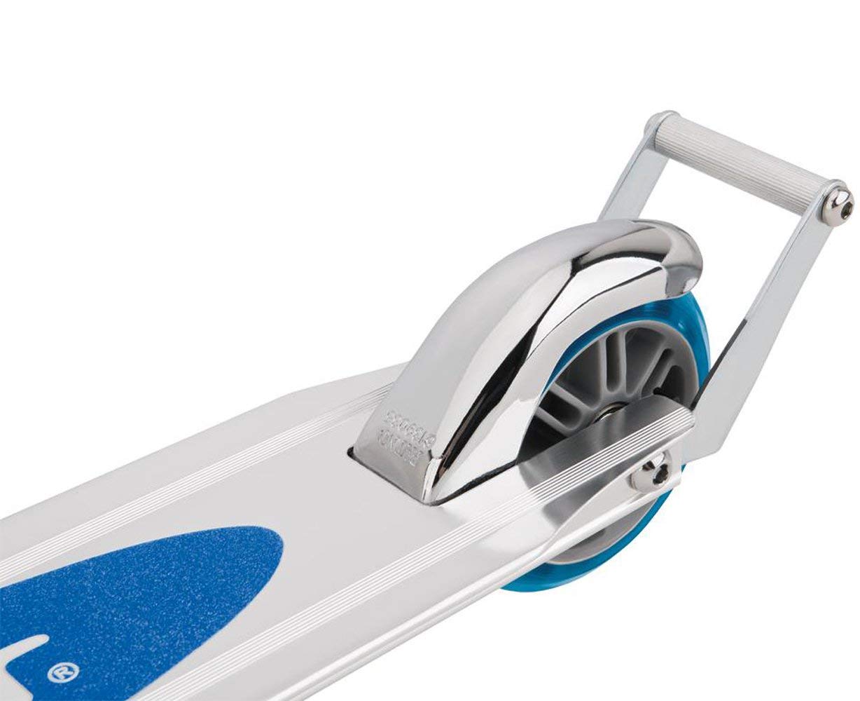 Razor A Kick Scooter, Pink with Razor A2 Kick Scooter, Blue