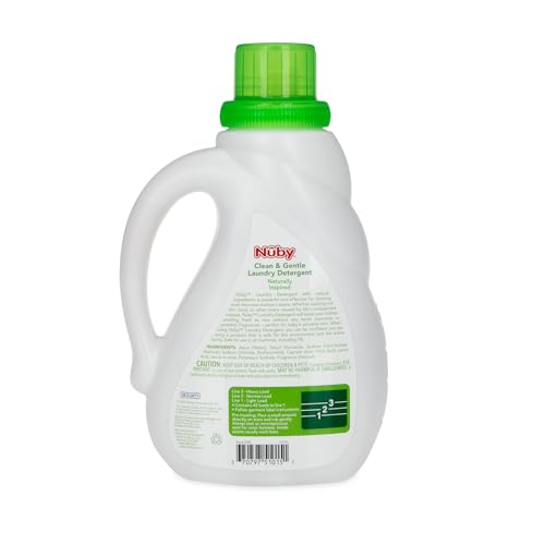 Nuby Laundry Detergent Naturally Inspired with Citroganix by Dr. Talbot's, 50.7 Fl Oz