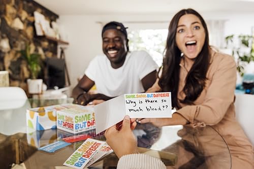 WHAT DO YOU MEME? Same Same But Different - The Party Game of Double Entendres β Adult Card Games for Game Night