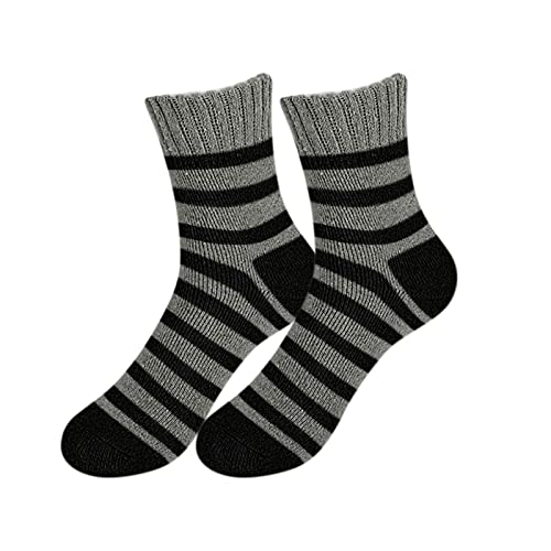 Women's Plush Comfort Toe Seam No Show Socks, 6-Pair Pack No Shoe Socks Compression Socks for Women 30-40 Mmhg Knee High