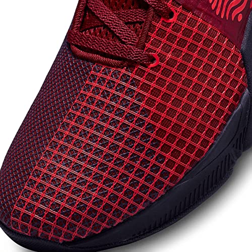 Nike Men's Metcon 8 Training Shoe (Team Red/Cave Purple/Blackened, us_Footwear_Size_System, Adult, Men, Numeric, Medium, Numeric_8_Point_5)
