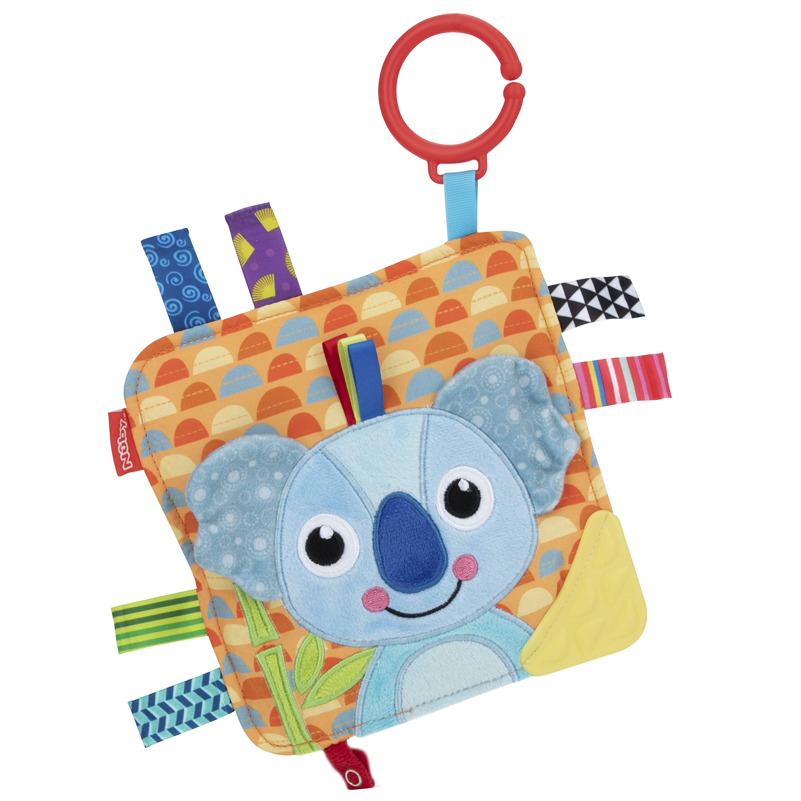 Nuby Teething Blankie, Characters Vary - Owl, Koala, Monkey, Elephant